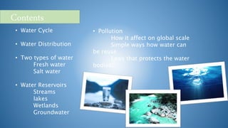 Chapter 4 Water Resource | PPT