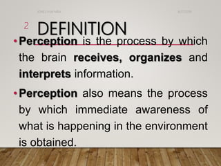 Presentation1-PERCEPTION | PPTX