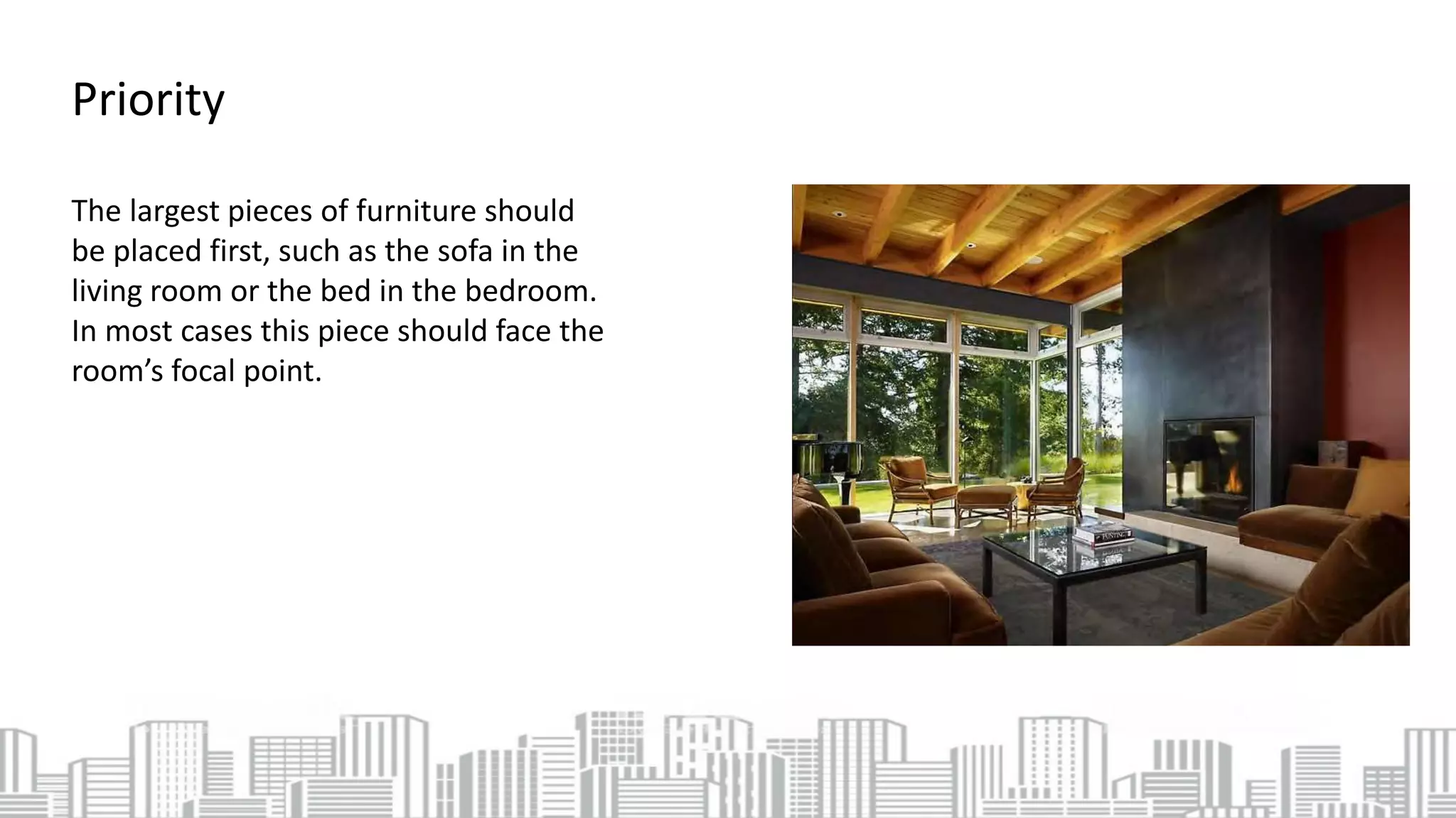 Furniture Layout and arrangement, BECM17, KUET | PPTX