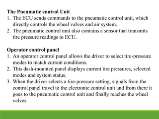 SELF INFLATING TIRES | PPTX