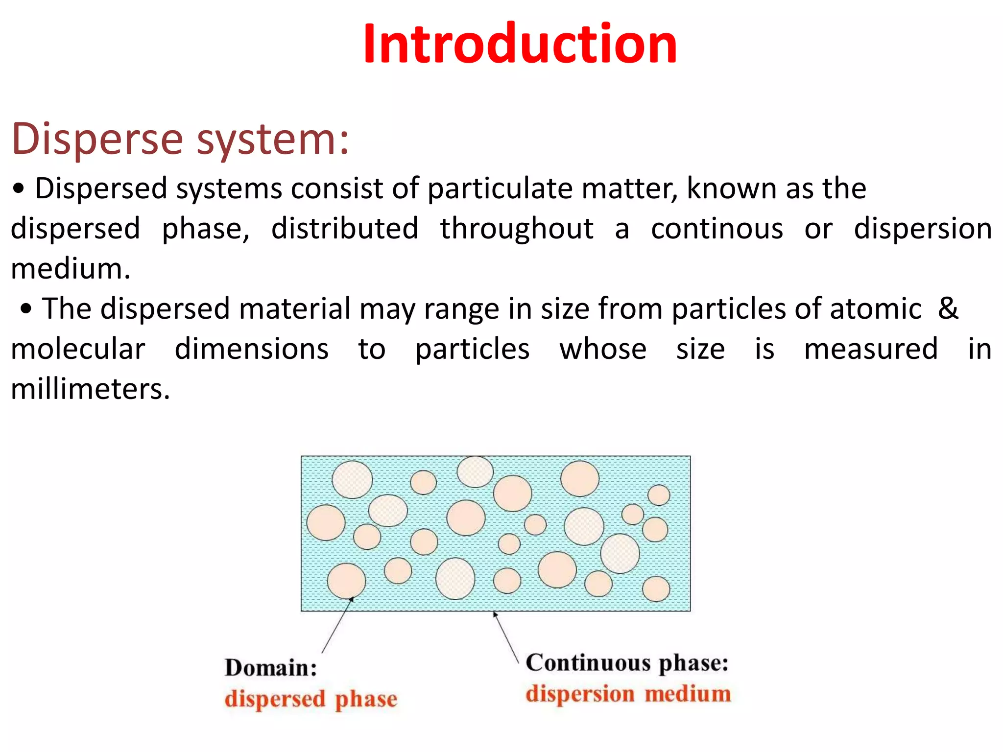 DISPERSE SYSTEM | PPTX