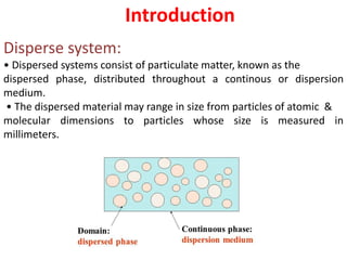 DISPERSE SYSTEM | PPTX