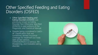 eating disorders | PPTX