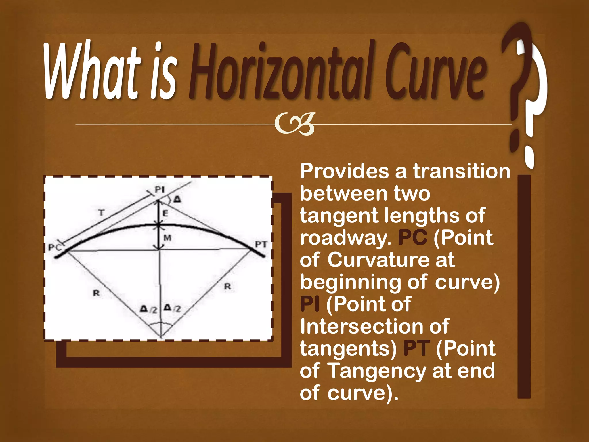 Types of Road Curves | PDF