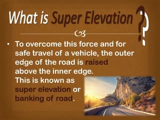 Types of Road Curves | PDF