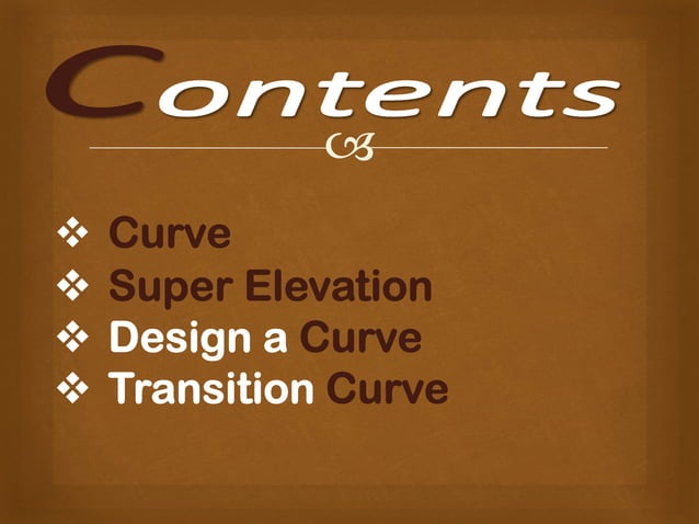 Types of Road Curves | PDF | Science