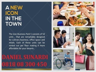 Ruko Mewah Icon Business Park 5 - BSD City | PDF