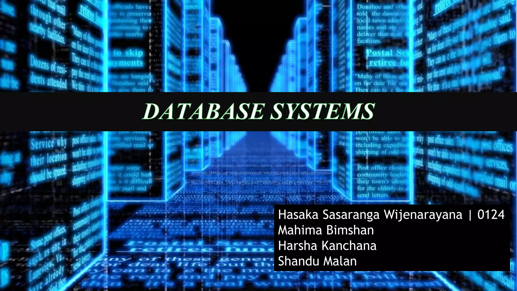 Database System | PPT