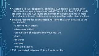 enzymes elevation cause muscle injury | PPTX