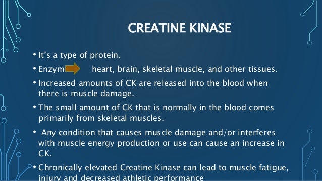 Creatine Kinase Ck Normal Range