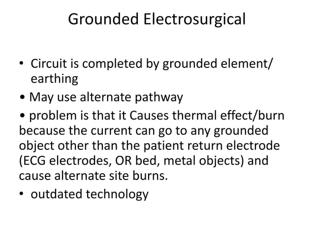 ENERGY DEVICES IN SURGERY | PPTX | First Aid | Injuries