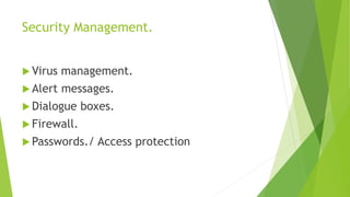 Function of Operating system | PPTX