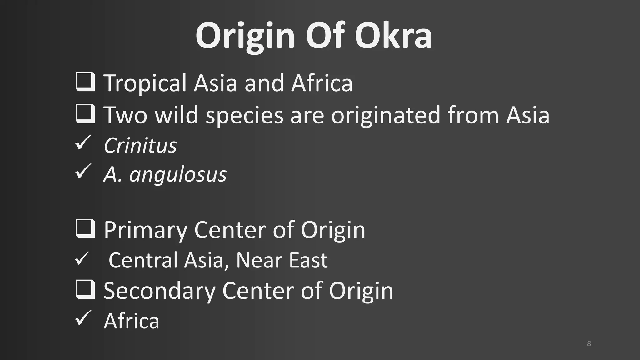 Okra Breeding Techniques | PPTX