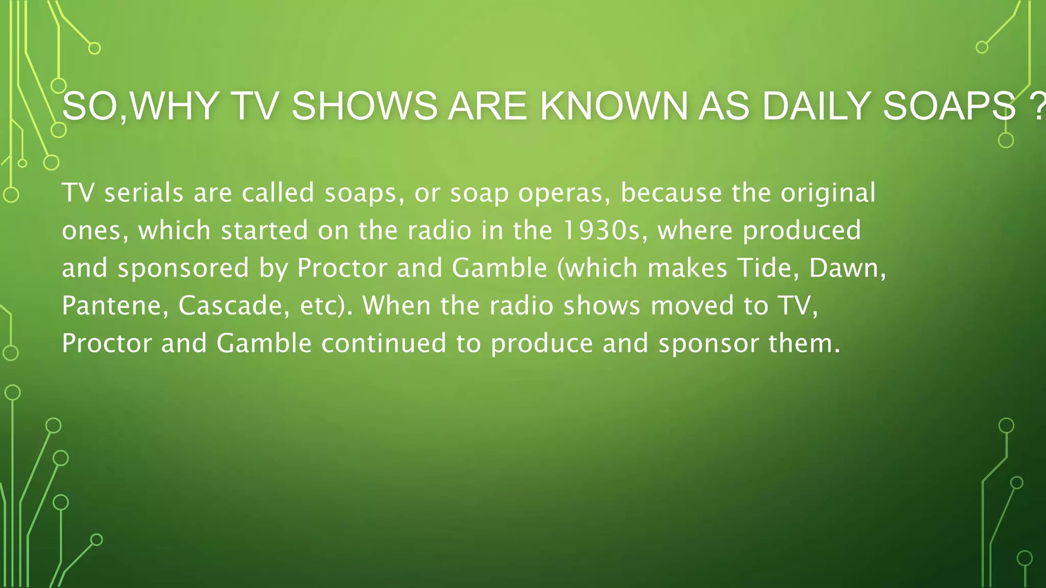 Daily soaps Vs Web Series | PPTX