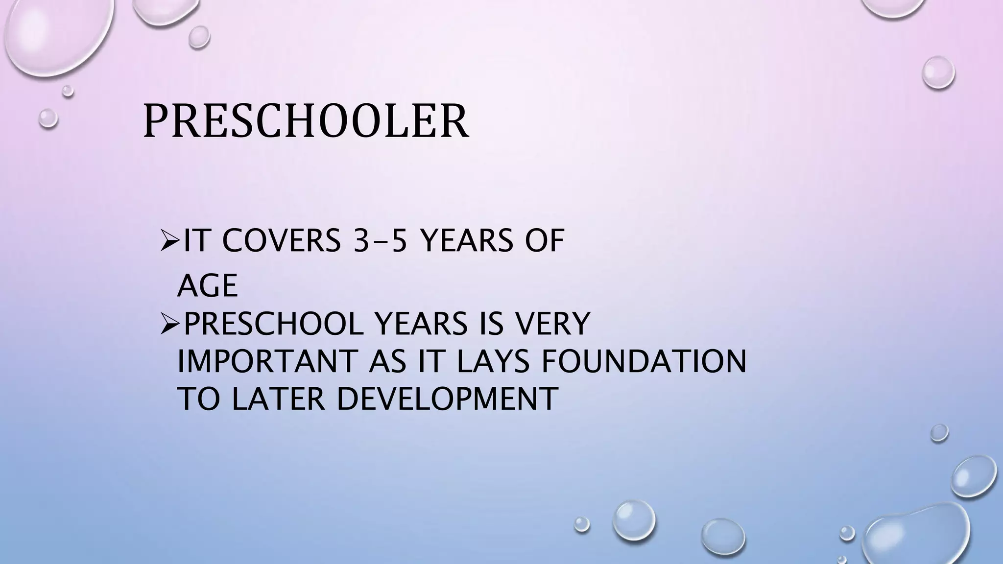 preschool development | PPT