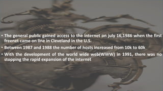 INTERNET TECHNOLOGY | PPTX