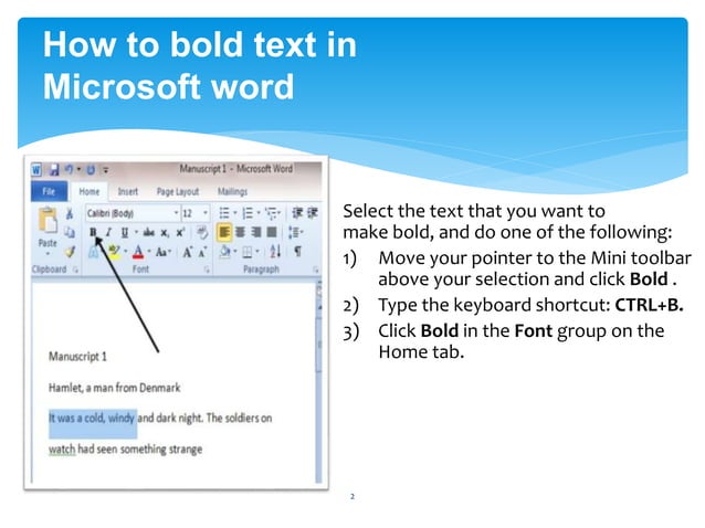 MS word | PPT