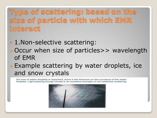 INTERACTION OF ELECTROMAGNETIC RADIATION WITH ATMOSPHERE | PDF