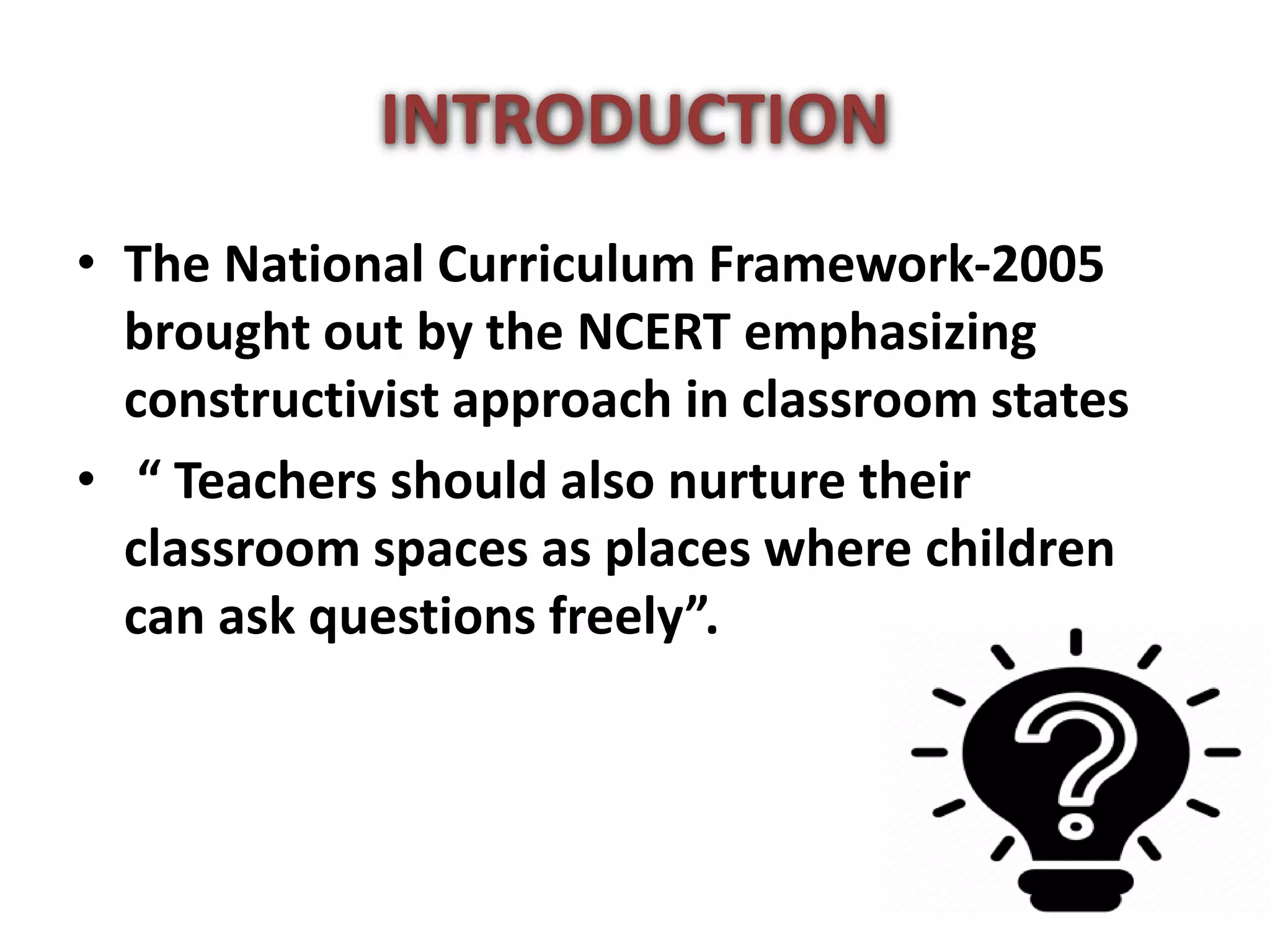 Constructivism in Education | PPTX