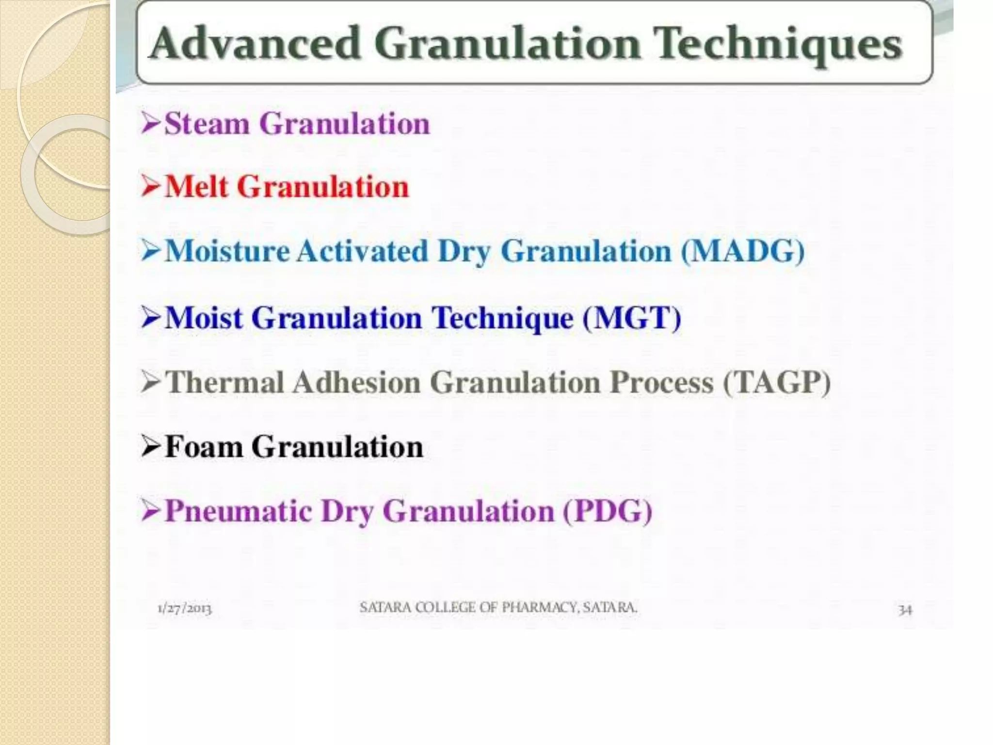 Wet Granulation Equipment | PPTX