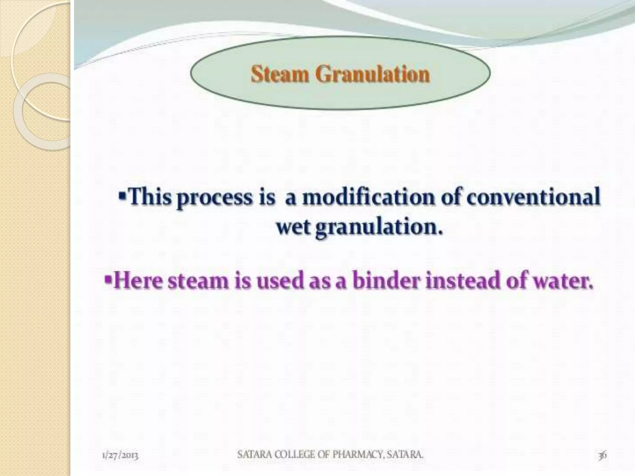 Wet Granulation Equipment | PPTX