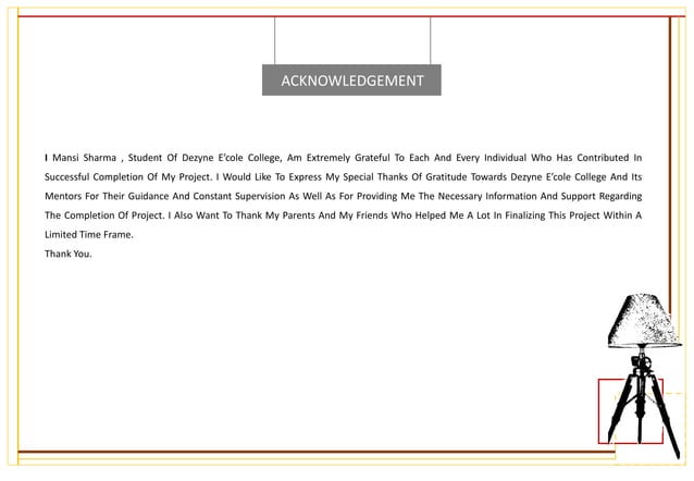 Lighting Design | PPT