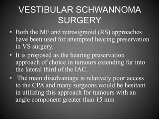 middle fossa surgery | PPT