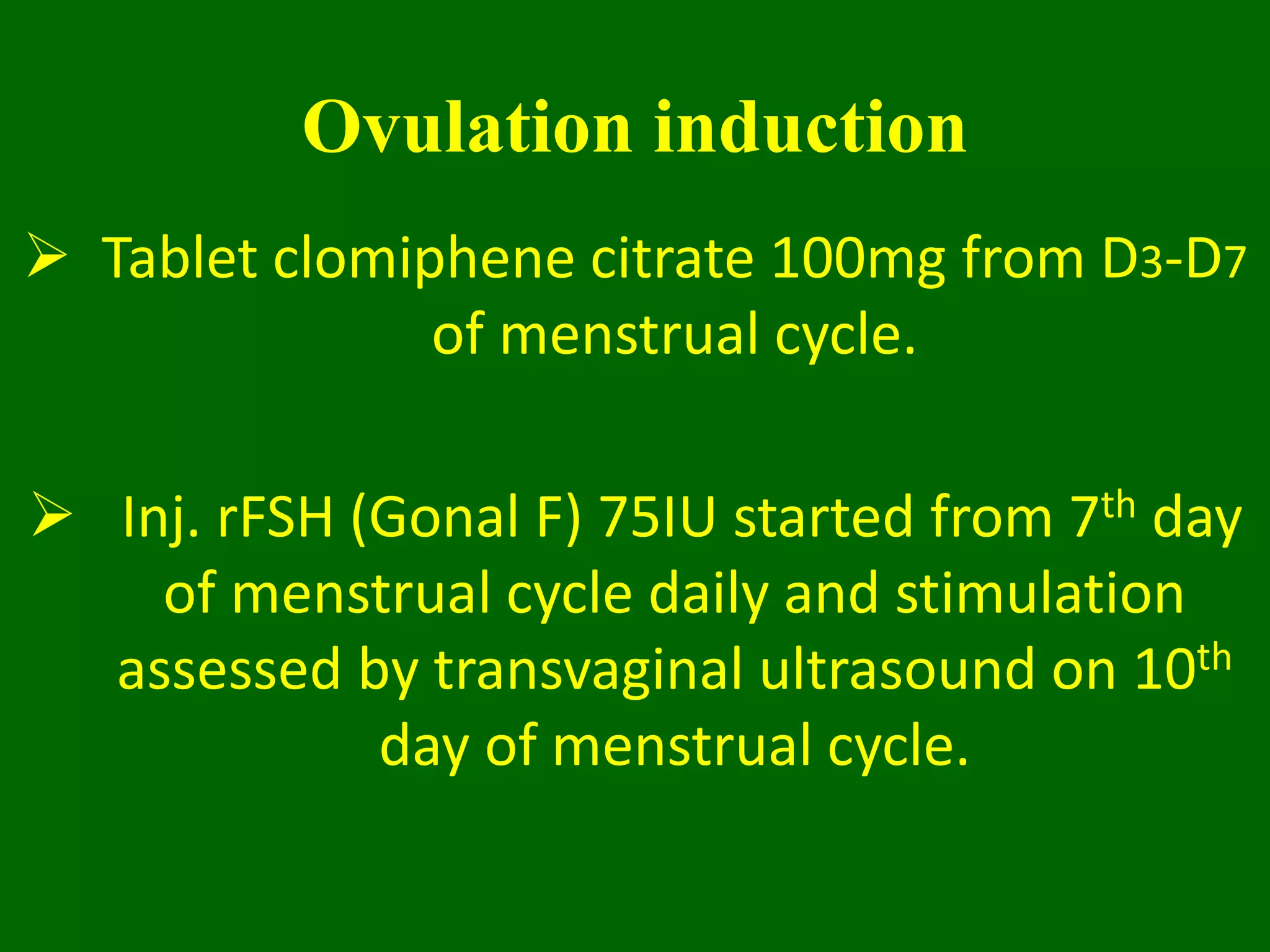 Predictive Factors influencing pregnancy rate after intrauterine ...