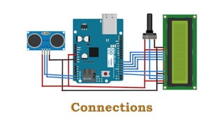 Distance measurement using Ultrasonic sensor on Arduino Uno | PPTX