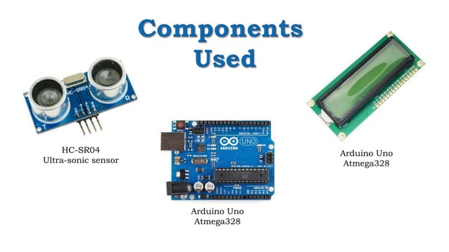 Distance measurement using Ultrasonic sensor on Arduino Uno | PPT