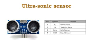 Distance measurement using Ultrasonic sensor on Arduino Uno | PPT