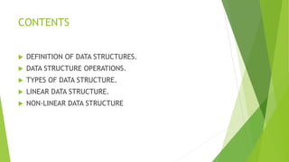 Data structure and its types. | PPTX