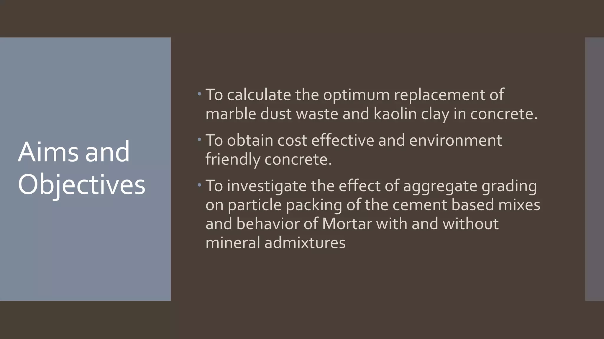 Study of packing density of concrete in structural concrete using ...