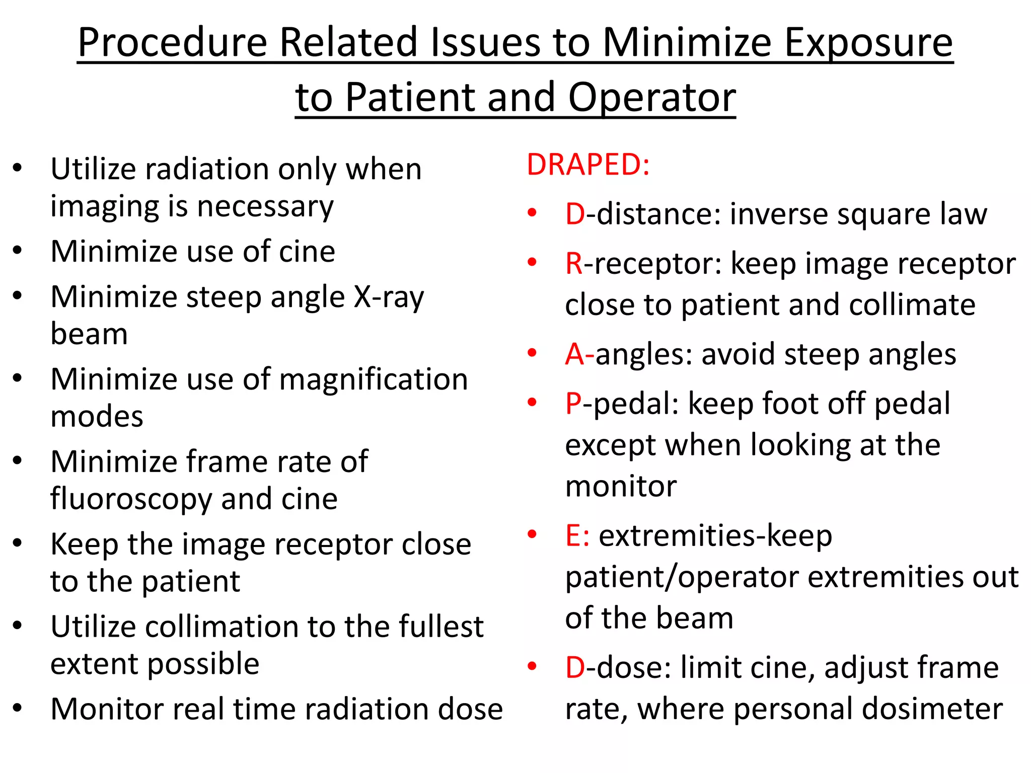 RADIATION SAFETY IN CATHLAB | PPTX