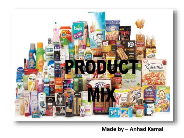 Presentation on product mix | PPT