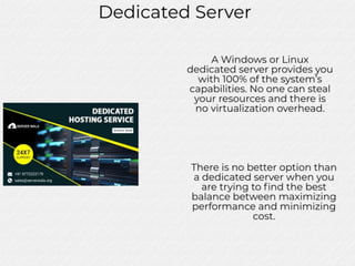 Dedicated Server India | PPT