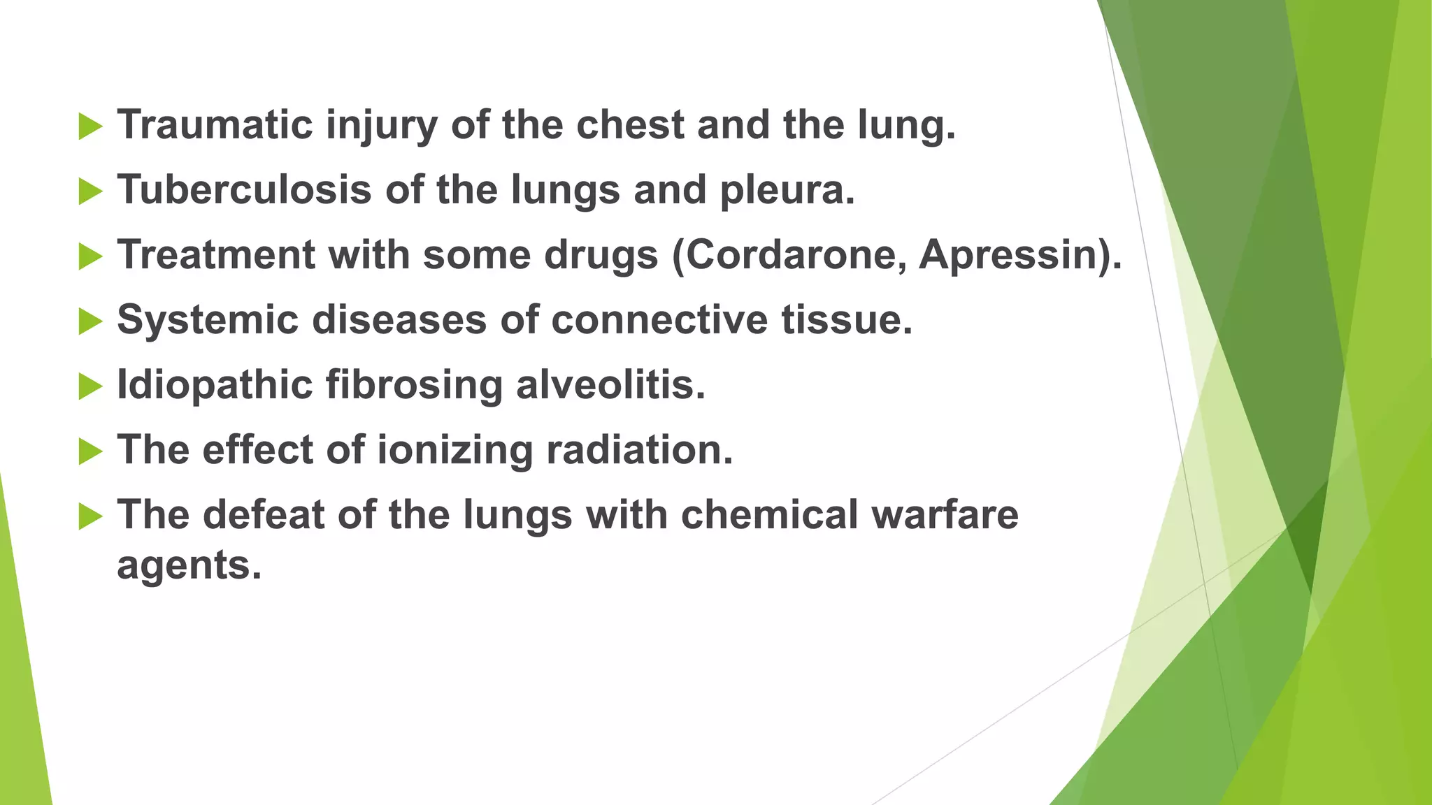 pneumosclerosis | PPTX