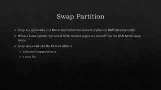 Linux Swap | PPT