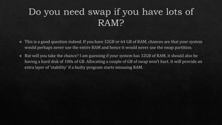 Linux Swap | PPT