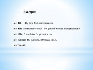 Presentation Introduction to microprocessor | PPT