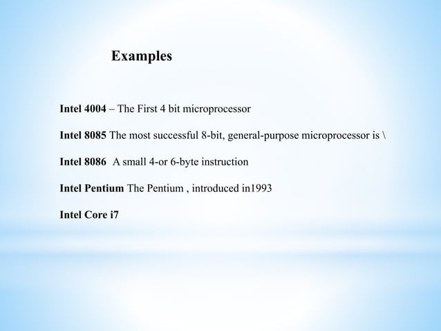 Presentation Introduction to microprocessor | PPT