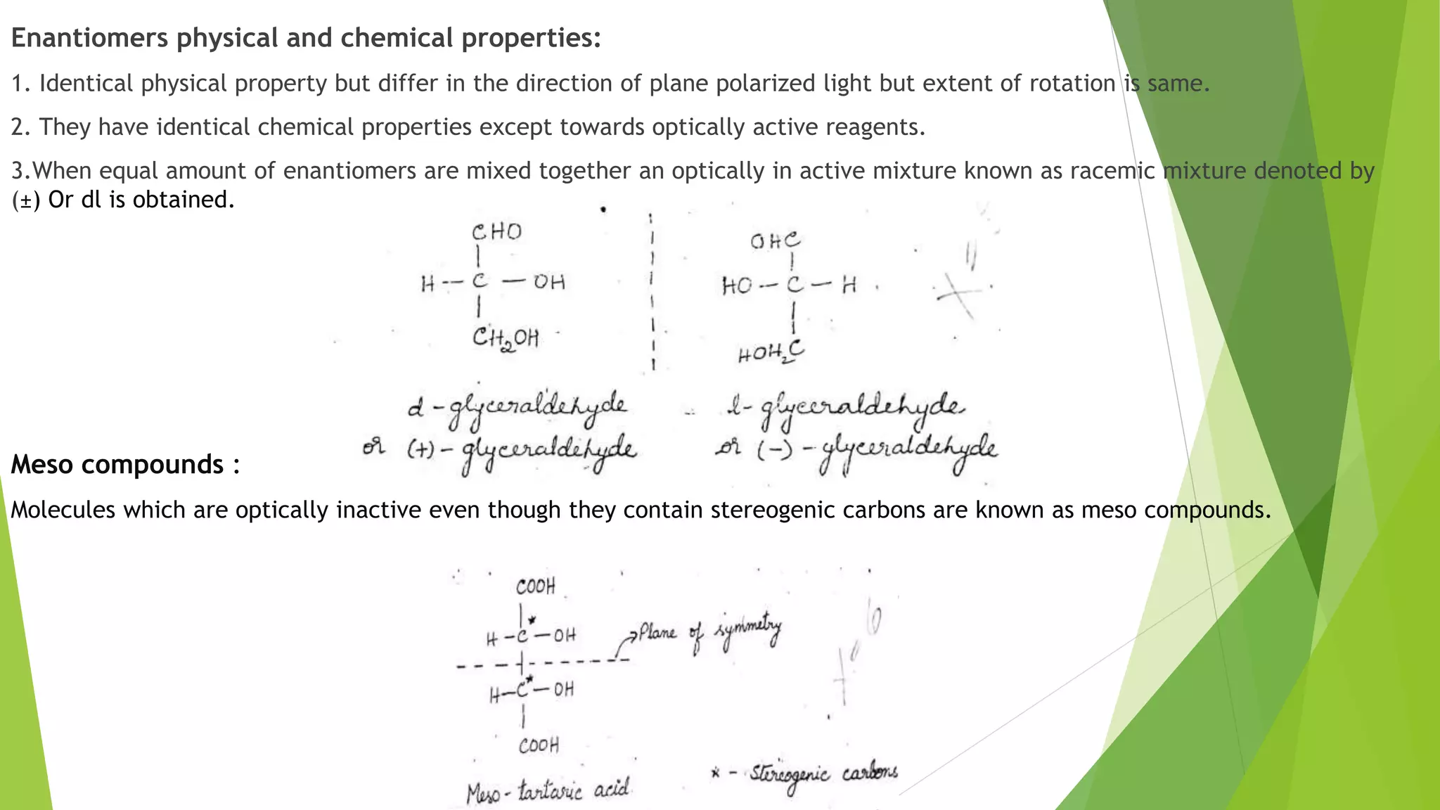 Optical Isomerism- Reema | PPTX