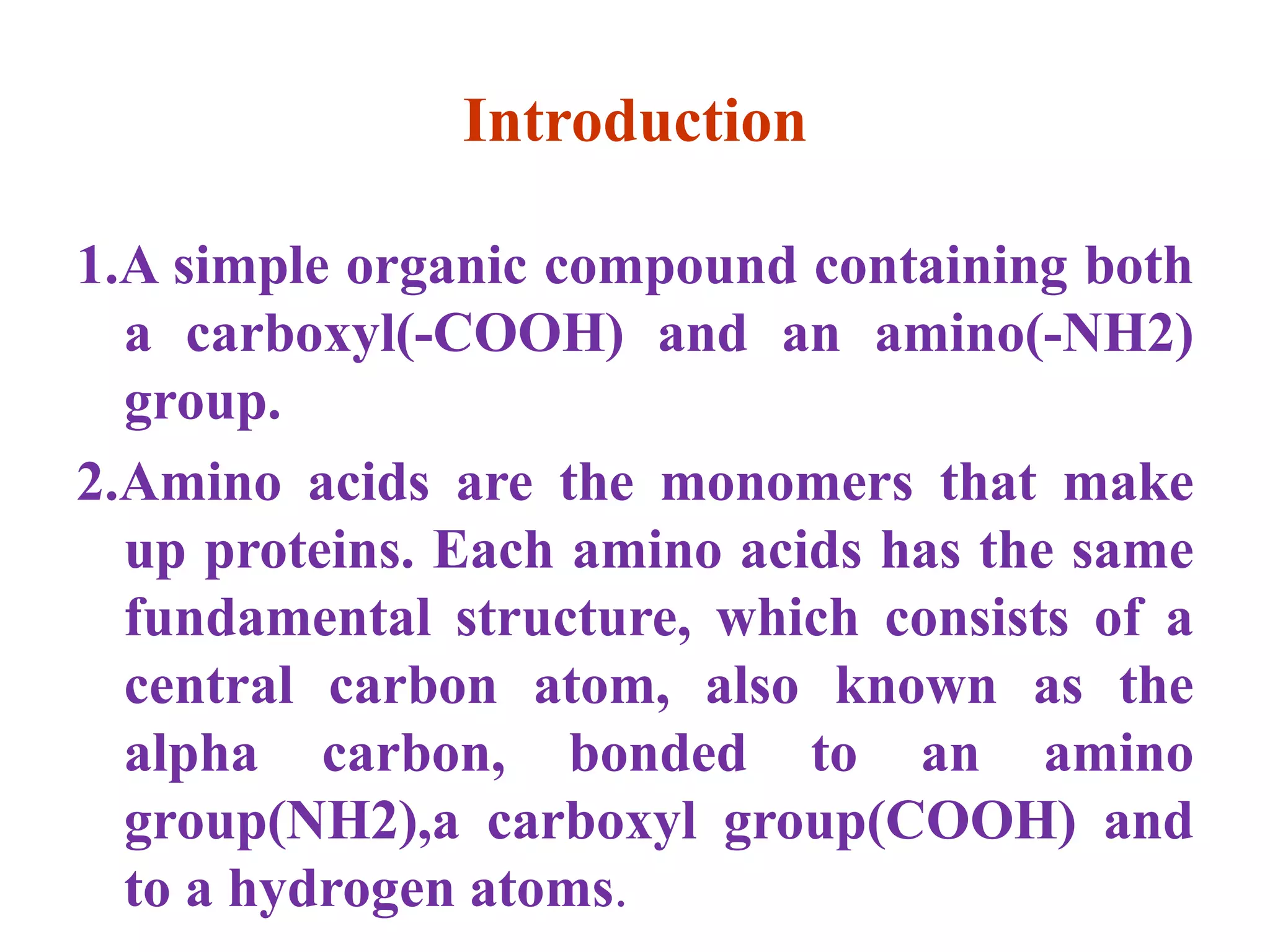 Amino Acids | PPT