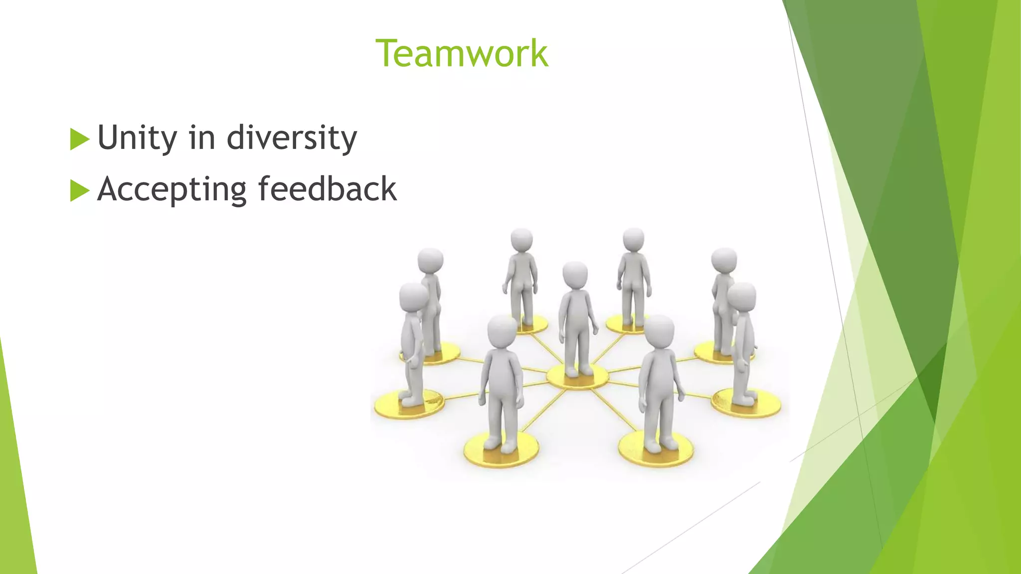 Soft skills focus on teamwork and positive attitude | PPT