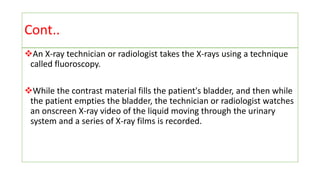Voiding Cystourethrogram (VCUG) | PPTX