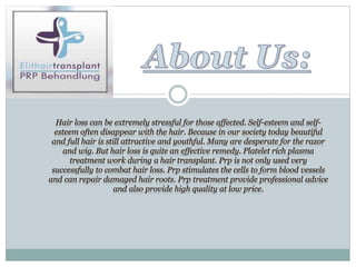 Prp Behandlung Berlin | PPT
