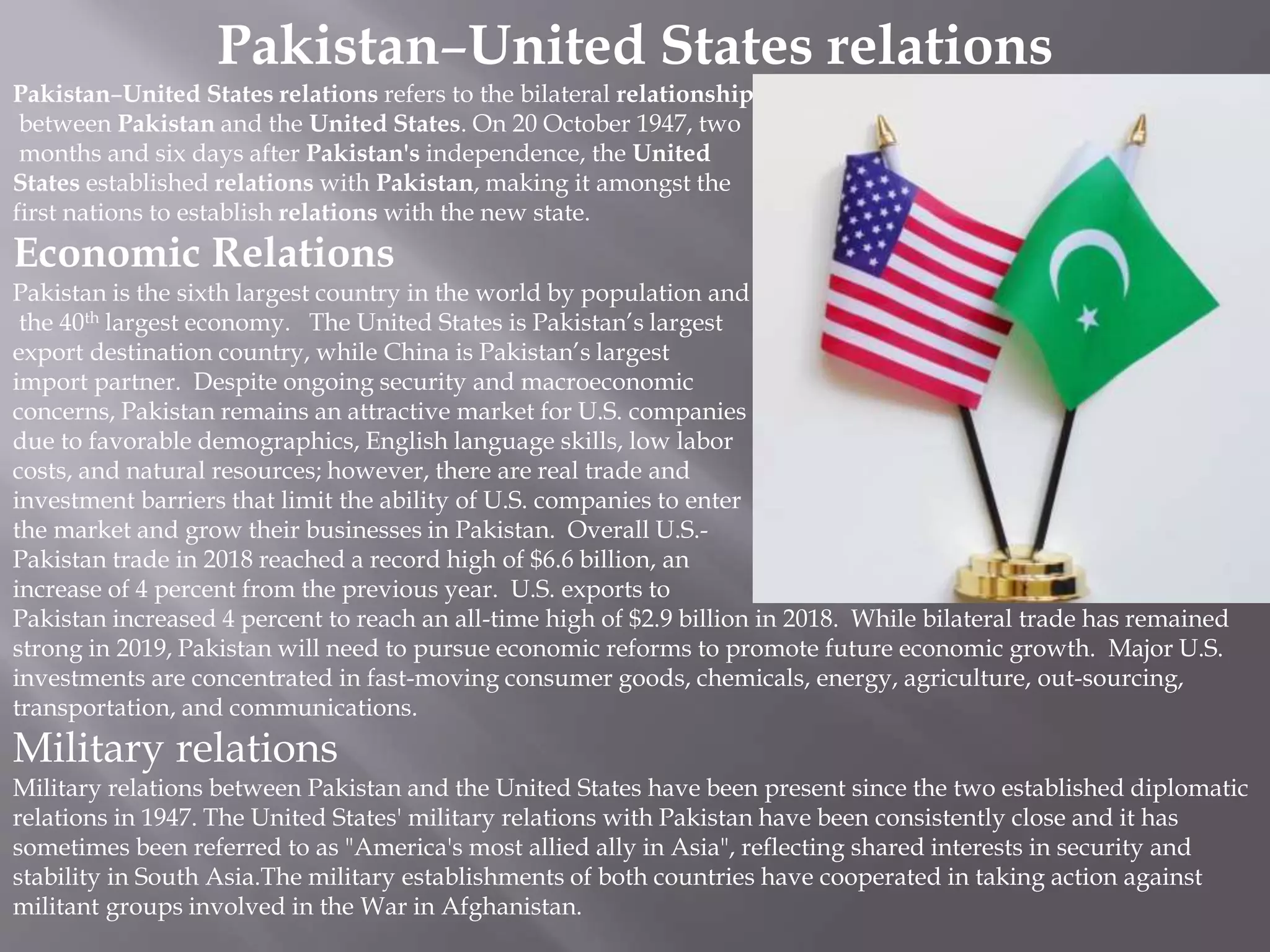 Foreign Policy of Pakistan | PPTX