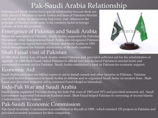 Foreign Policy of Pakistan | PPTX