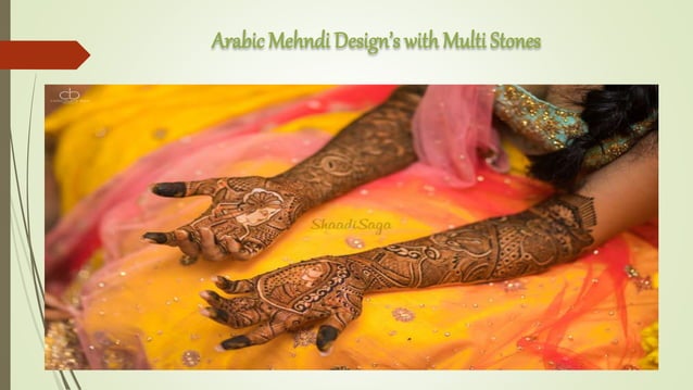 Latest Mehndi Designs For The Festive Season | PPT