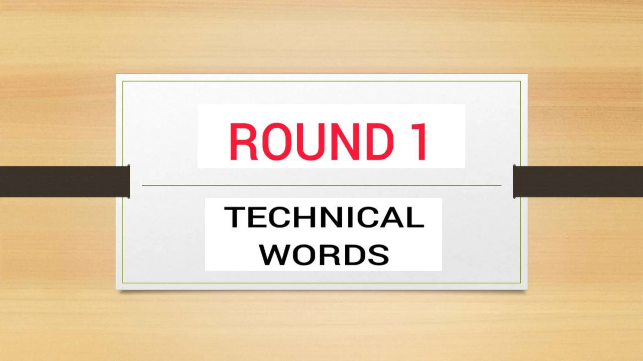 Connection game Round name Technical words Presentation1-2.pptx
